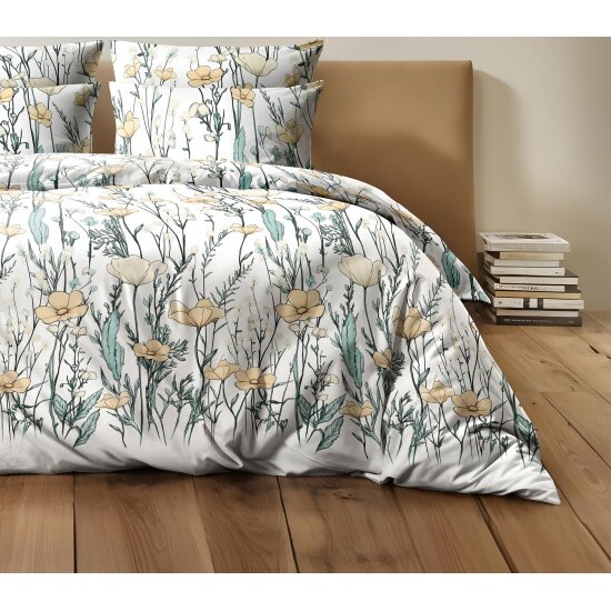 Полутораспальный комплект постельного белья Хорошо Дома Бязь с наволочками 70/70 Гармония, 936061