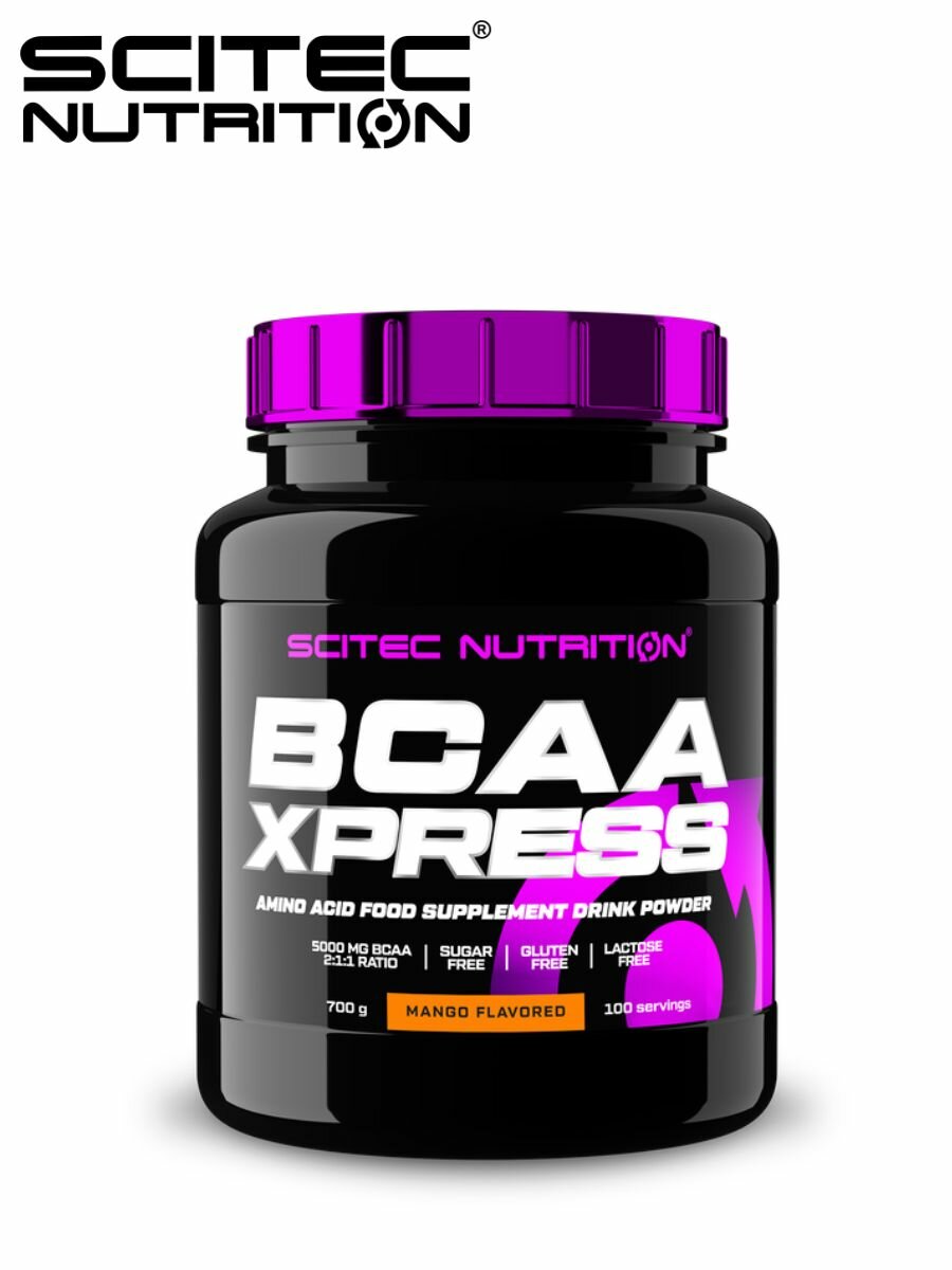 BCAA аминокислоты Scitec Nutrition BCAA Xpress 700 г Манго