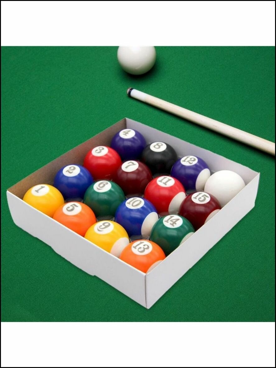 Мини-шар для пула Бильярдный шар Полный набор 32мм