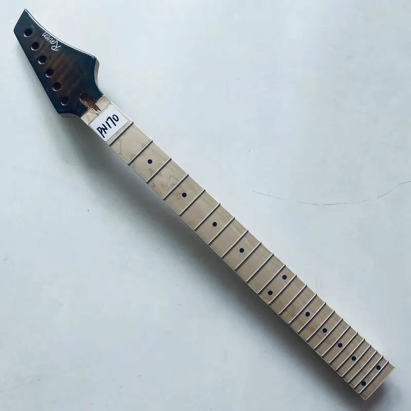 Гриф для электрогитары Floyd Rose (правая рука), 24 лада, клен, замена/DIY, поверхностные повреждения и загрязнения