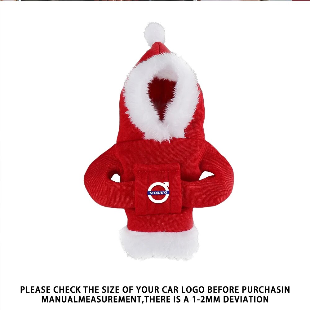 Автомобильный рычаг переключения передач, рождественская куртка, ручка переключения передач, толстовка с капюшоном, толстовка с рычагом переключения передач, чехол для Volvo RDESIGN For Volvo