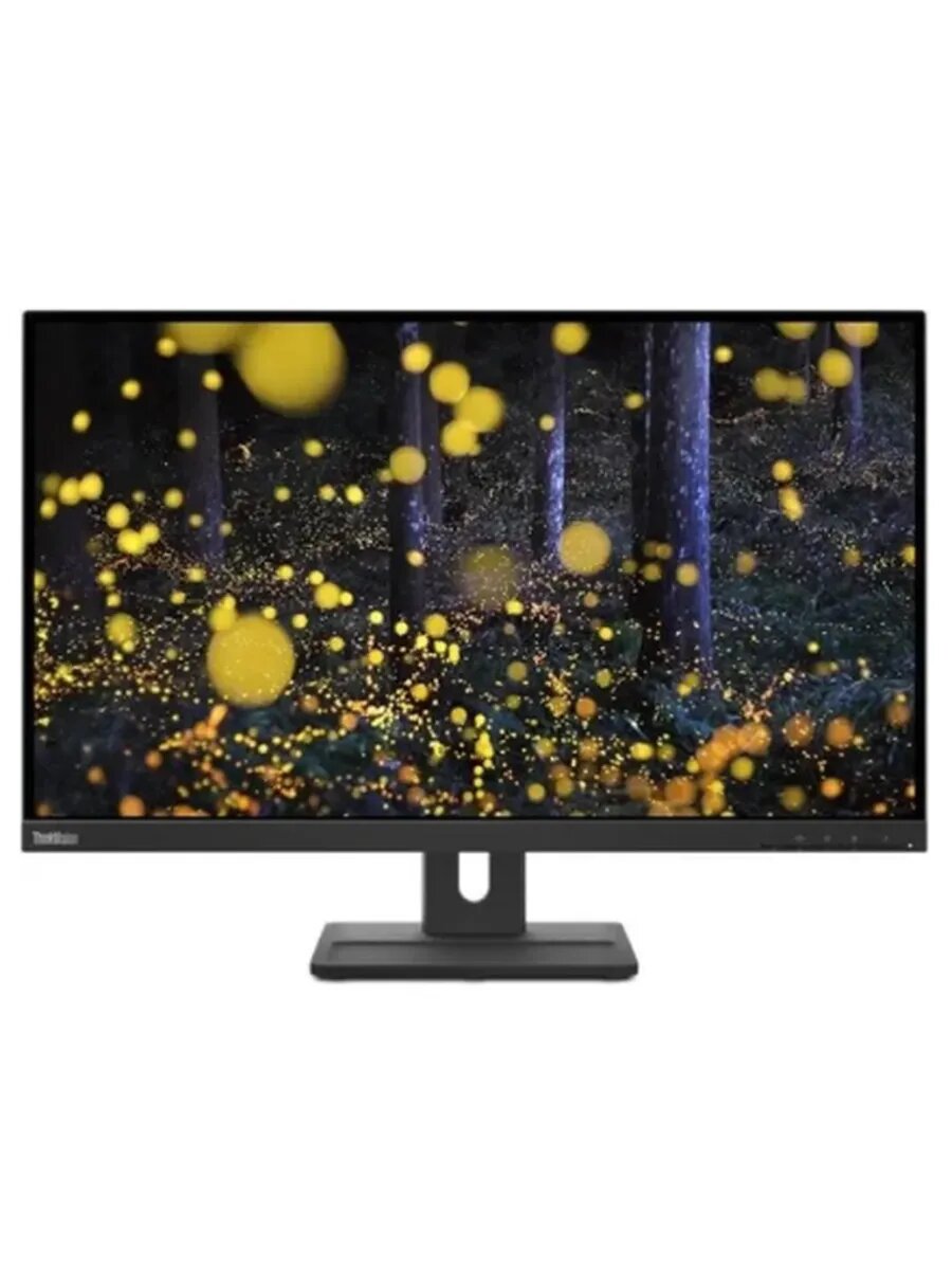 27" Монитор ThinkVision E27q-20 62D0GAT1UK черный 2560x1440