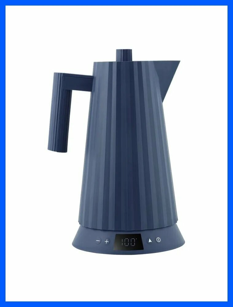 Alessi Электрический чайник Plisse MDL21, синий