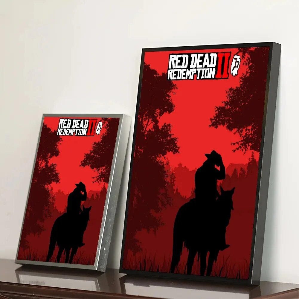 Постер Red Dead Redemption 2, 20x30см, цвет 18