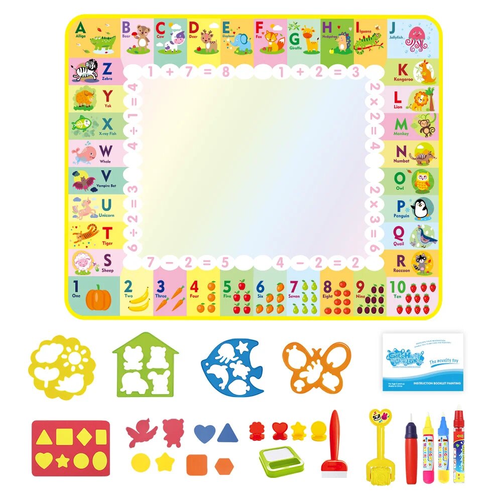 COOLPLAY Детский коврик для рисования водой E 47.24x35.43inch