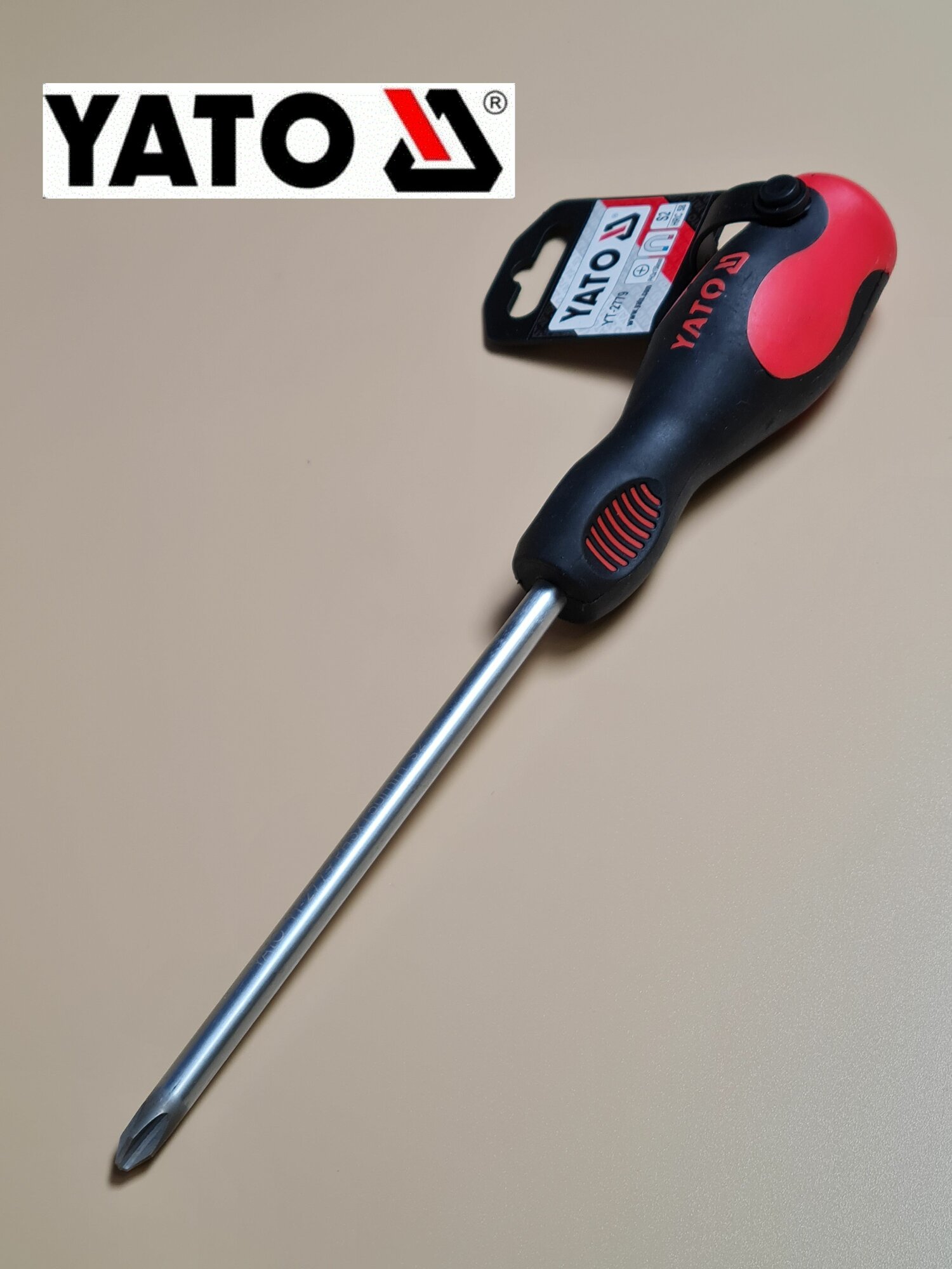 Отвёртка крестовая PH3 х 150 мм Yato YT-2779-1