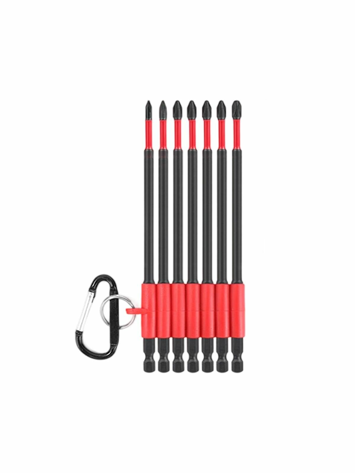 Отвертка, Набор поперечных ударных долот S2 с одной головкой-7шт 150 мм