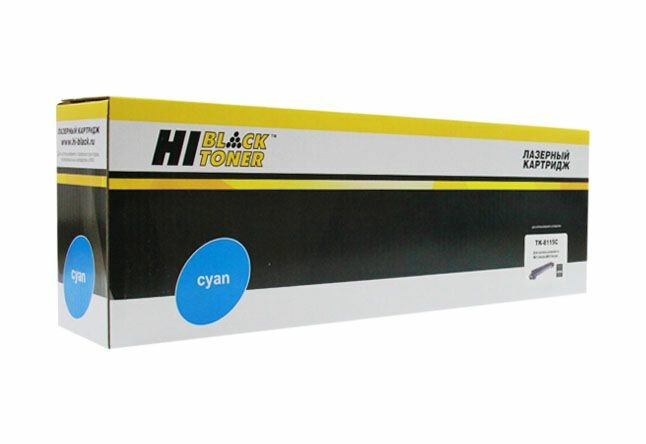 Тонер-картридж Hi-Black (HB-TK-8115C) для Kyocera Ecosys M8124cidn/M8130cidn, C, 6K