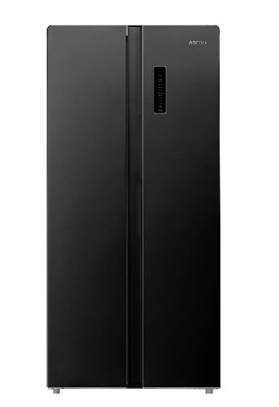 Холодильник Side-by-Side Ascoli ACDB450WIB, черный