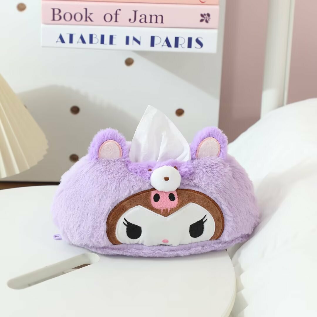 Сердце японской Девушки милые плюшевые Сяоми дьявол коробка для салфеток набор автомобильных бытовых бумажных коробок