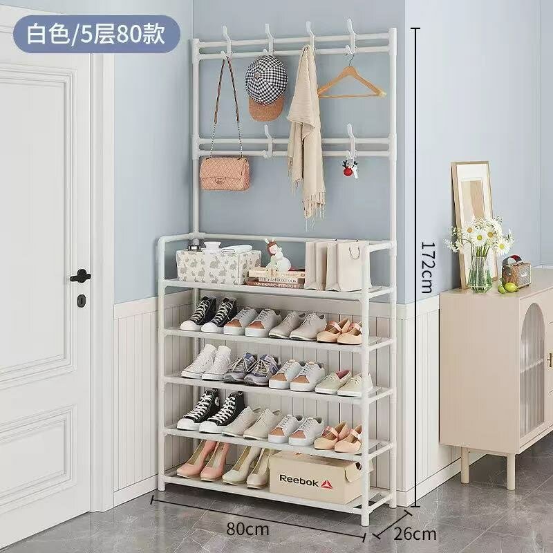 Угловой обувной шкаф с вешалкой — компактный вариант для прихожей и общежития