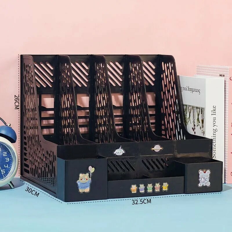 Подставка органайзер для книг, учебников и канцелярии