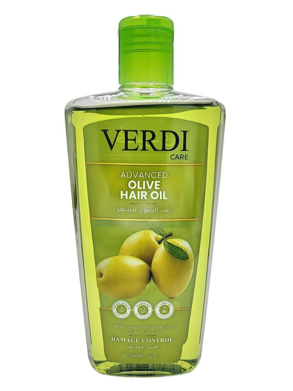 Масло для волос Verdi Olive, оливковое, 300мл
