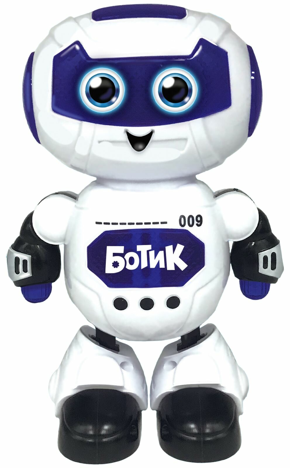Музыкальный умный робот "Ботик" со световыми и звуковыми эффектами, развивающая интерактивная игрушка для детей, танцует