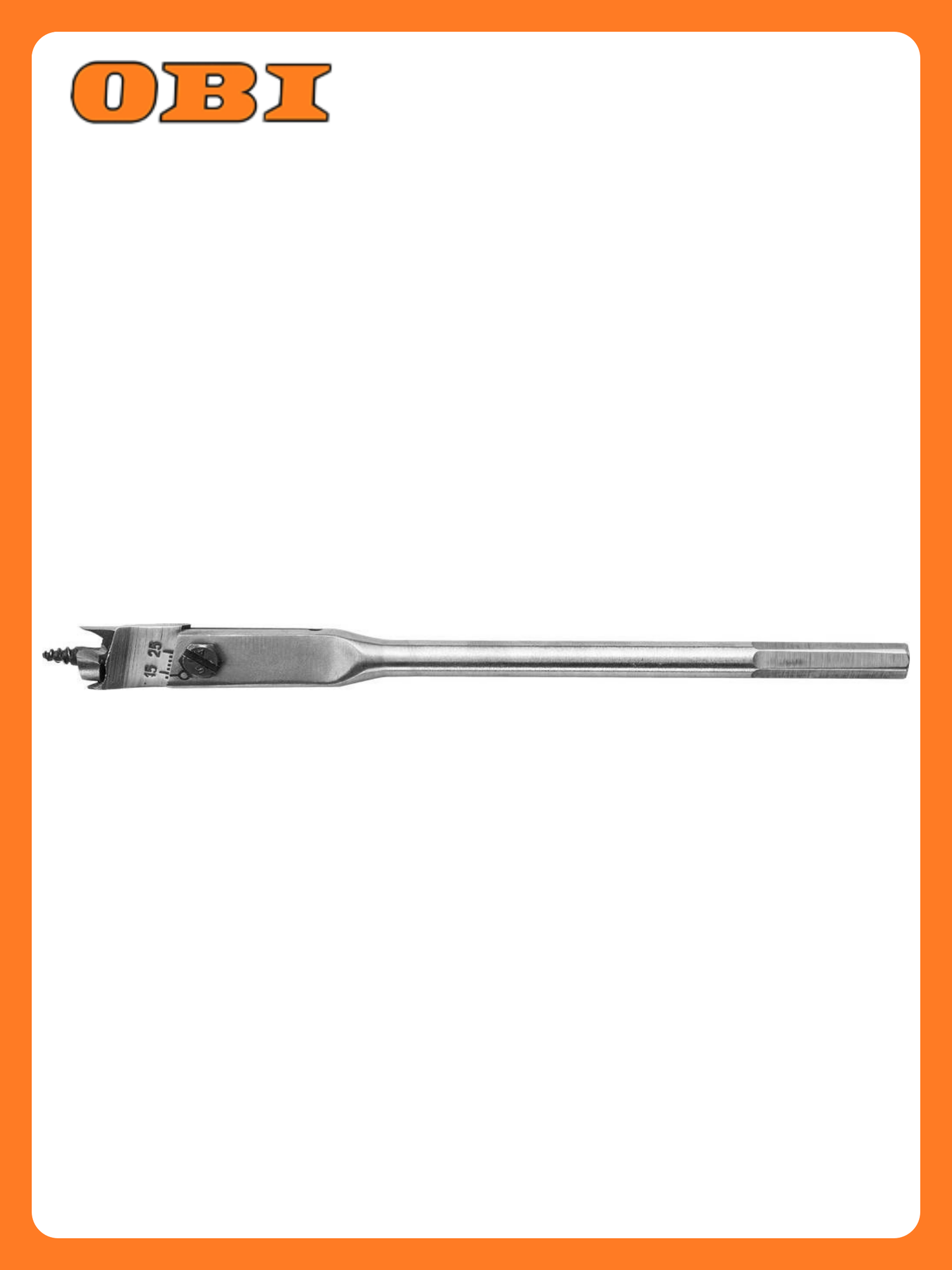 Сверло по дереву STAYER перьевое 15-45 мм