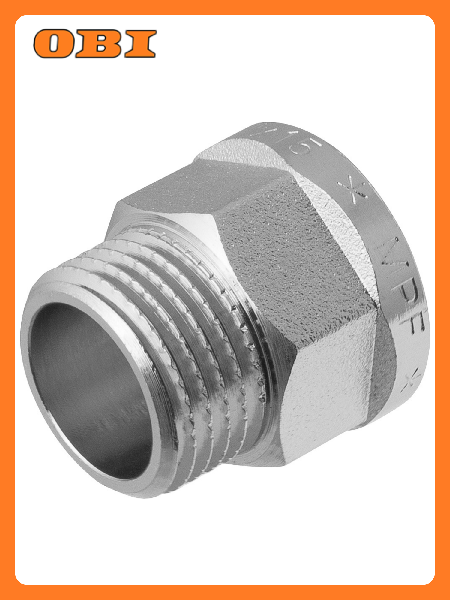 Удлинитель шестигранный 1/2" х 15 мм (никель) MPF