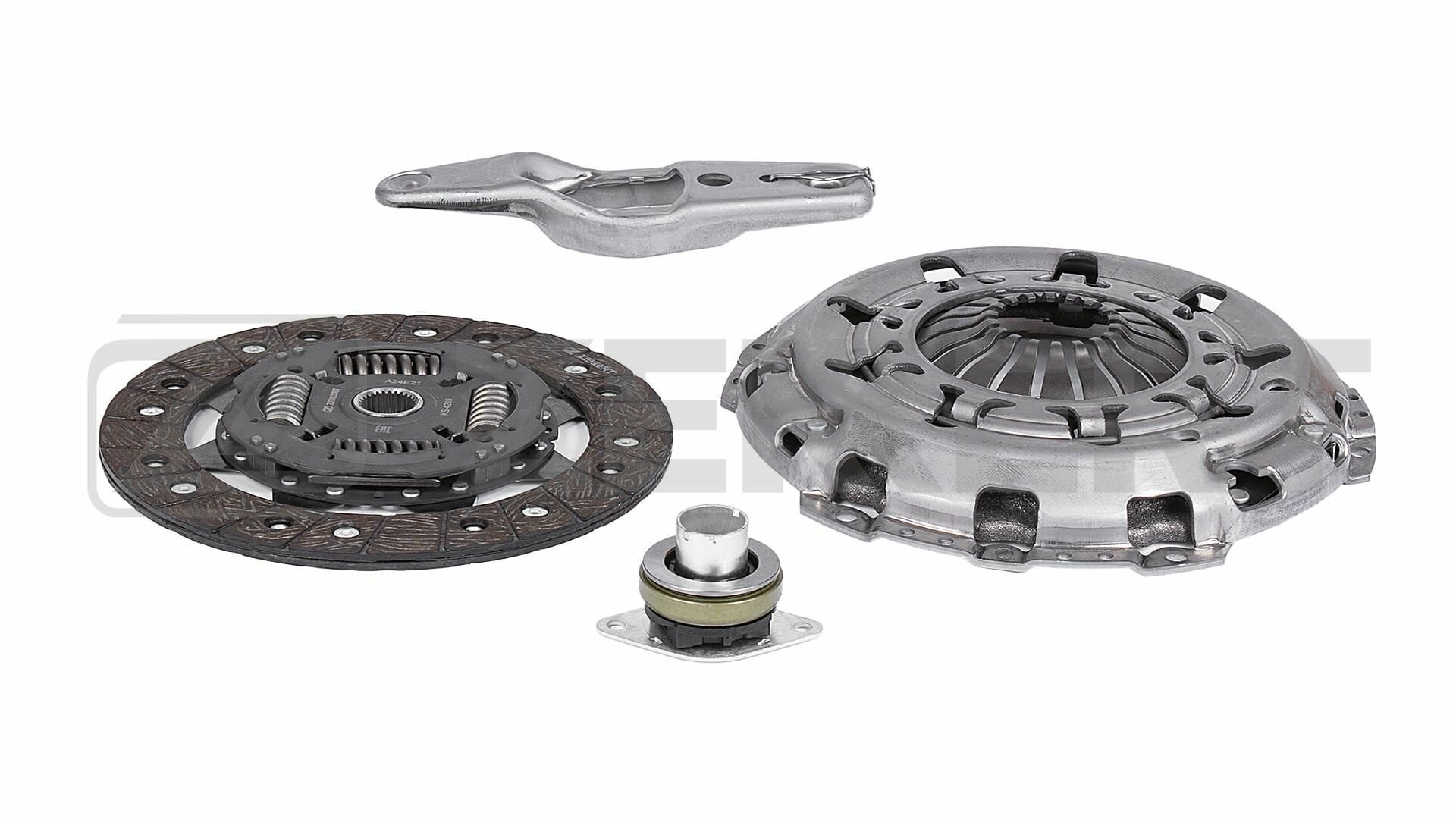 Комплект сцепления с подшипником Audi A3 03-, VW Golf IV-VI 02-, Jetta III, IV 05-, Passat VI 05-, Polo IV 06-