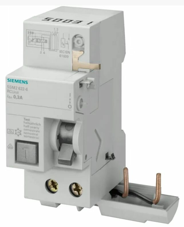 Блок УЗО для автоматического выключателя Siemens 5SM2322-6
