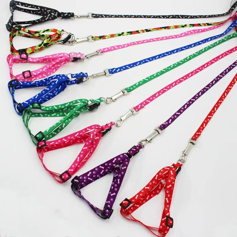 Pet Rope 1,0 с принтом поводок ошейник для собак поводок для домашних животных набор собачьих тяг 1.0