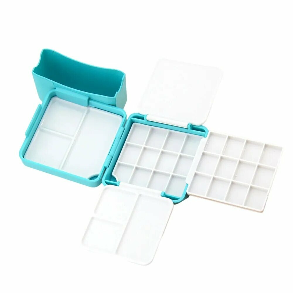 Акварельная палитра краски пустые коробки аксессуары для рисования