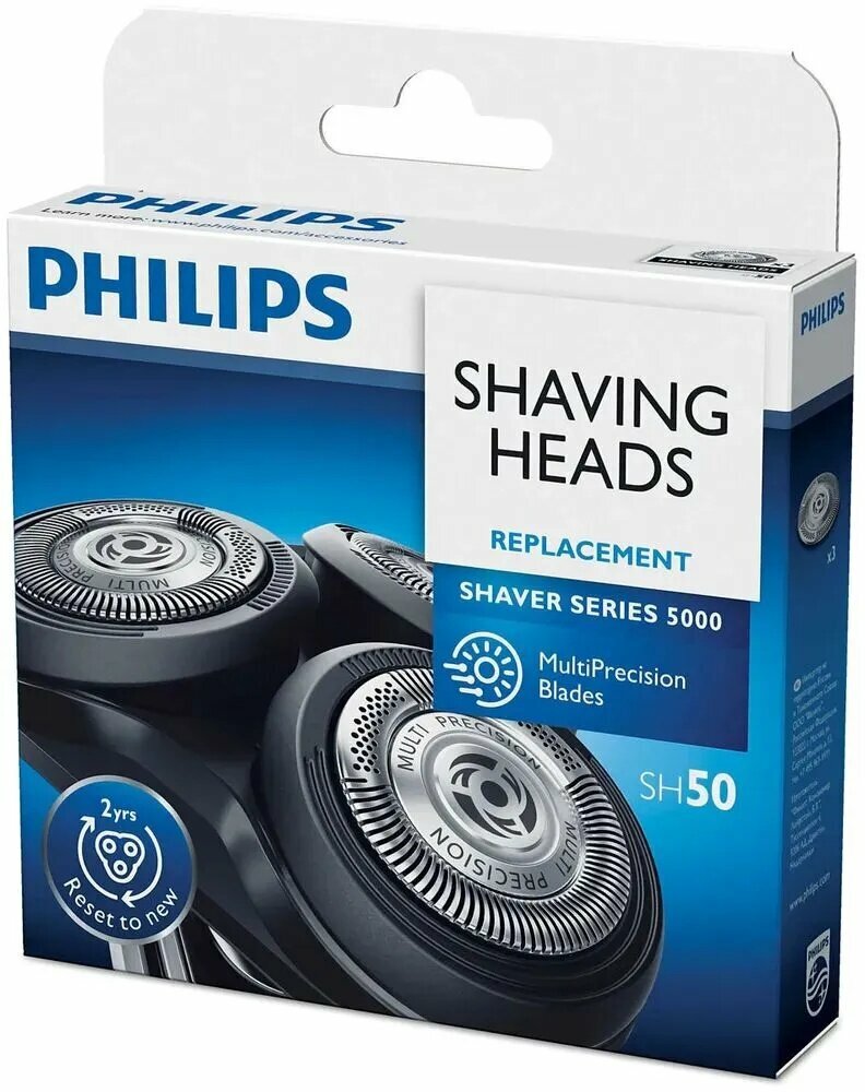 Cменные ножи-лезвия для Philips SH50/50 Series 5000, 6000 и AquaTouch