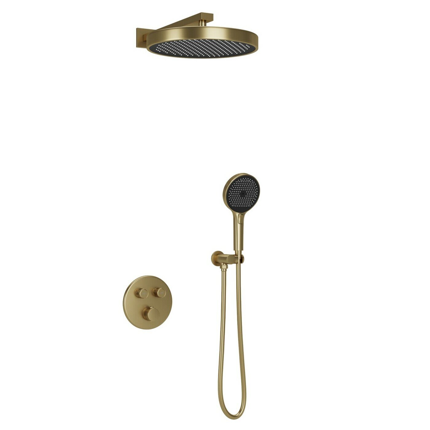 Душевой набор Sancos Space SC3006BG брашированное золото