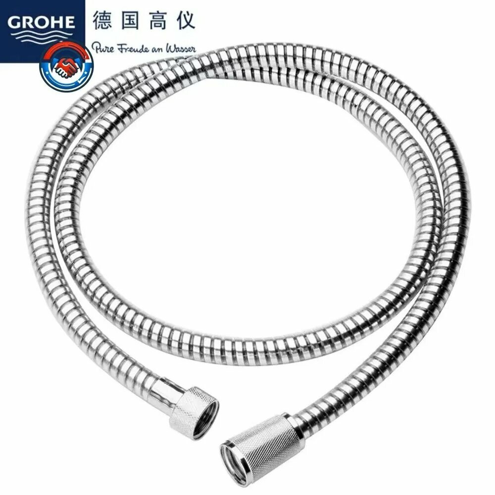 Гибкий шланг для душа, универсальное подключение, устойчивость к перекручиванию и износу, лёгкая установка, практичное решение для ванной и кухни