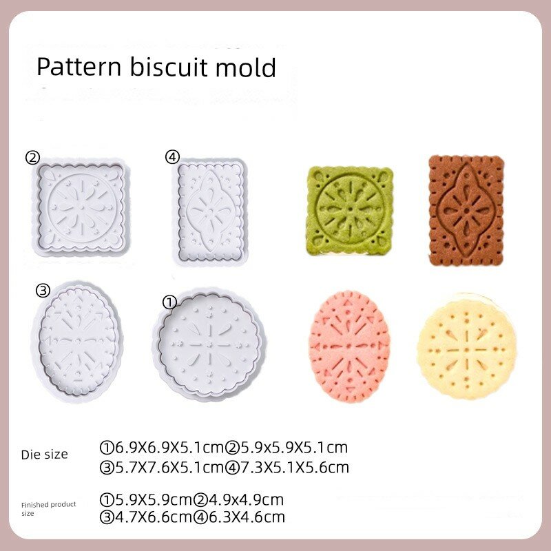 3D-форма для вафель в японском стиле, набор пружинных прессов для вырезания, волнообразная креативная форма для выпечки
