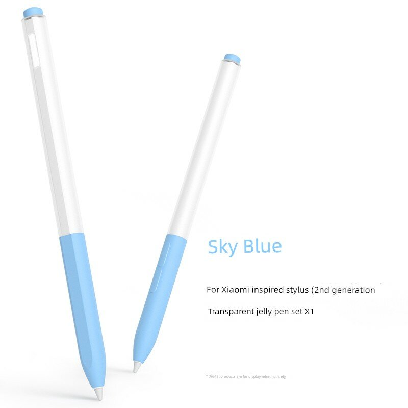Силиконовый защитный чехол, подходящий для стилуса второго поколения Xiaomi, полупрозрачный желеобразный емкостный