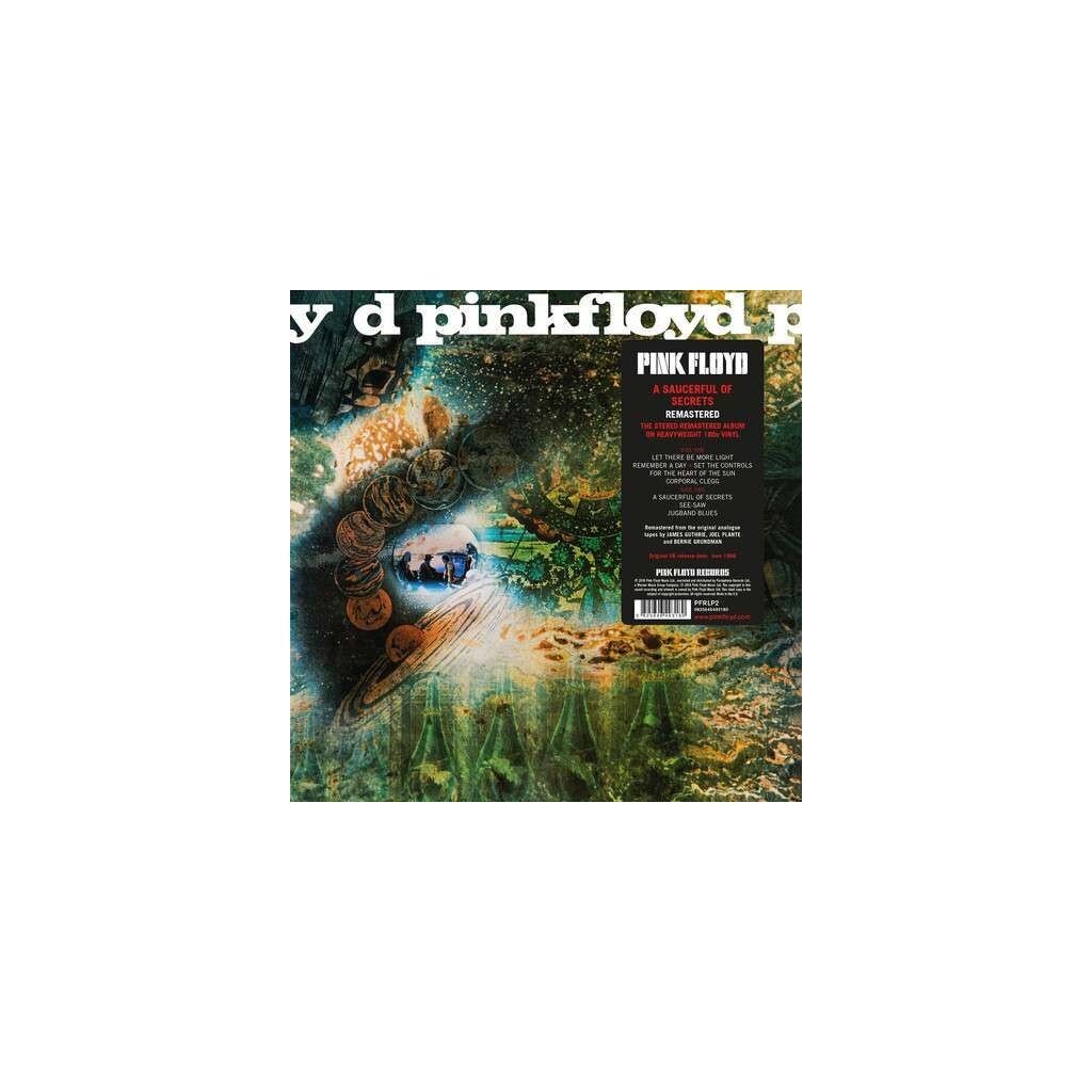 Виниловая пластинка Pink Floyd - A Saucerful Of Secrets (remastered) (180g) (1 LP)