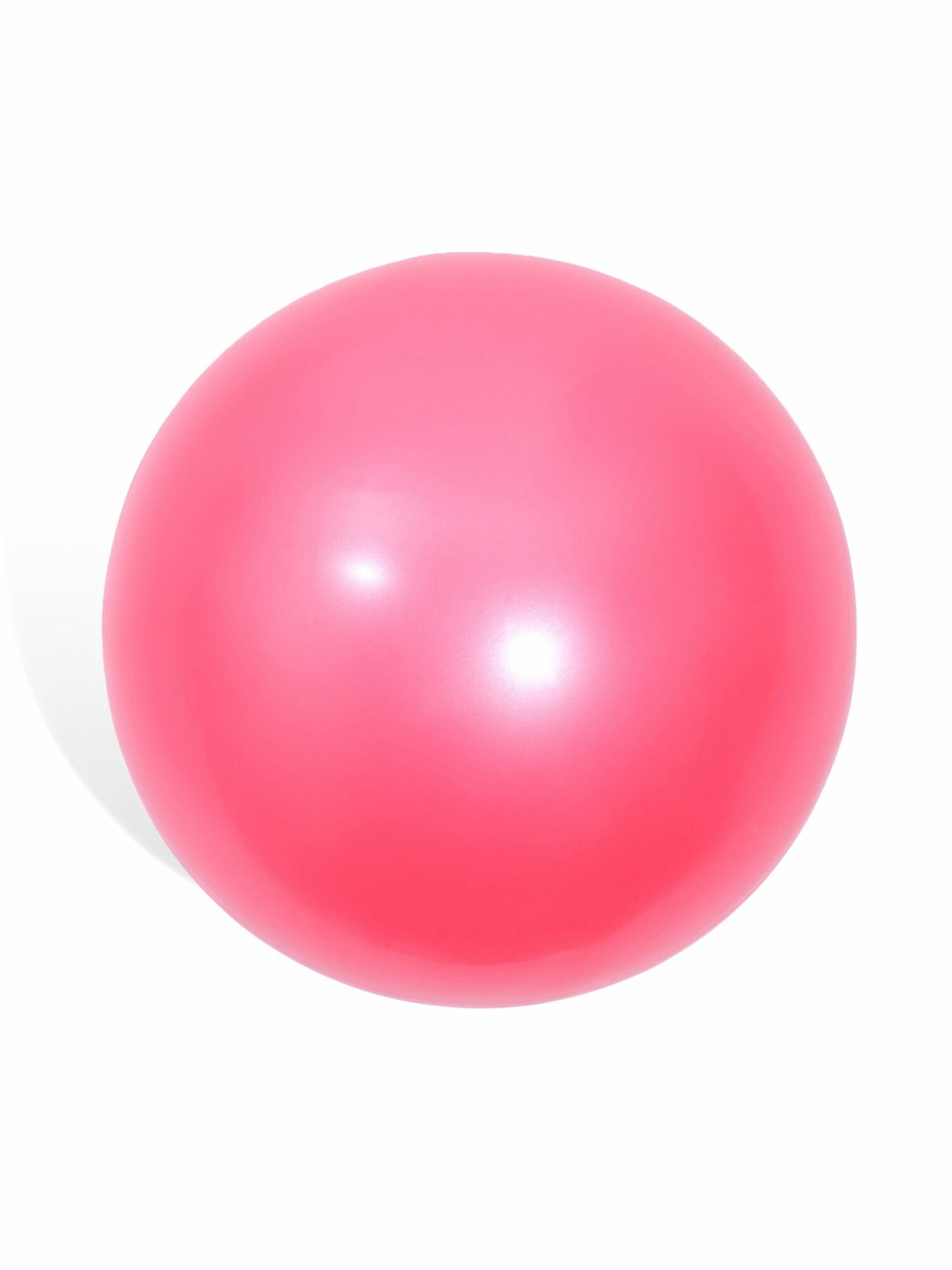 Мяч для художественной гимнастики FIG Металлик, d 15 см, розовый