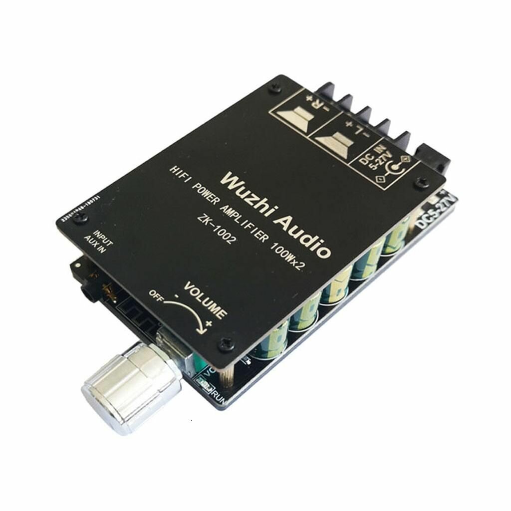 ZK-1002 усилитель мощности Bluetooth версии 100WX2 HIFI