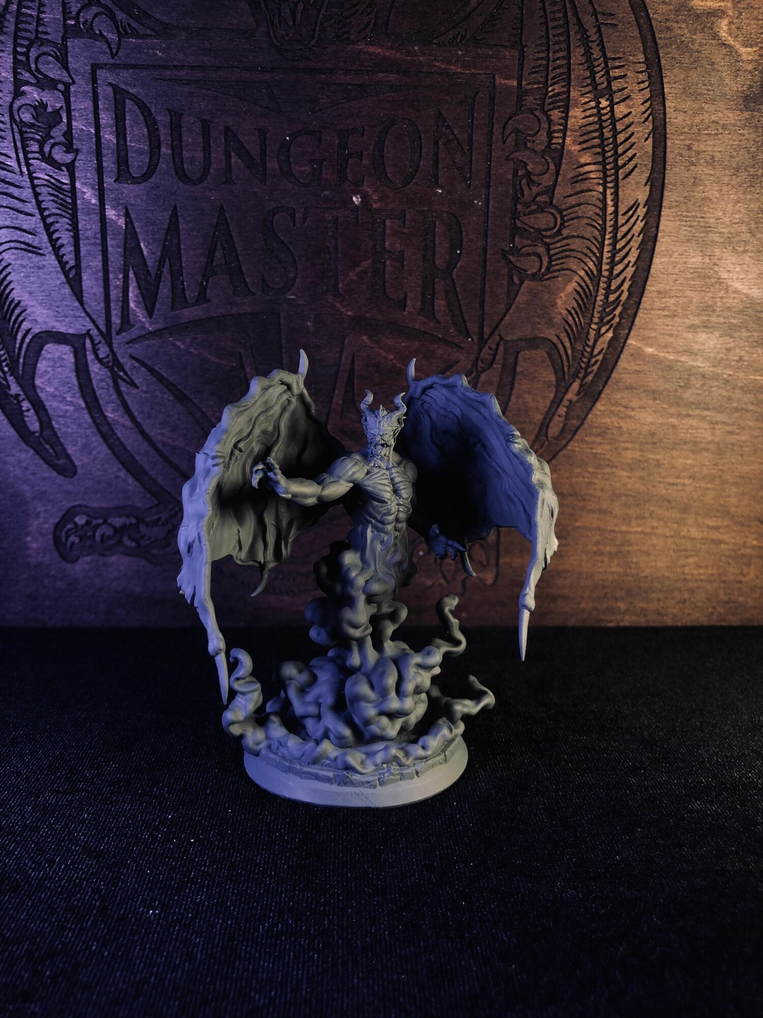 Теневой демон - Миниатюра для настольных игр DnD, ДнД, Dungeons & Dragons, Pathfinder.
