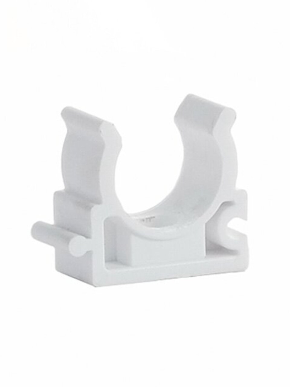 Опора для трубы полипропилен Valfex d32 мм белая, клипса для крепления PPR труб отопления и водоснабжения