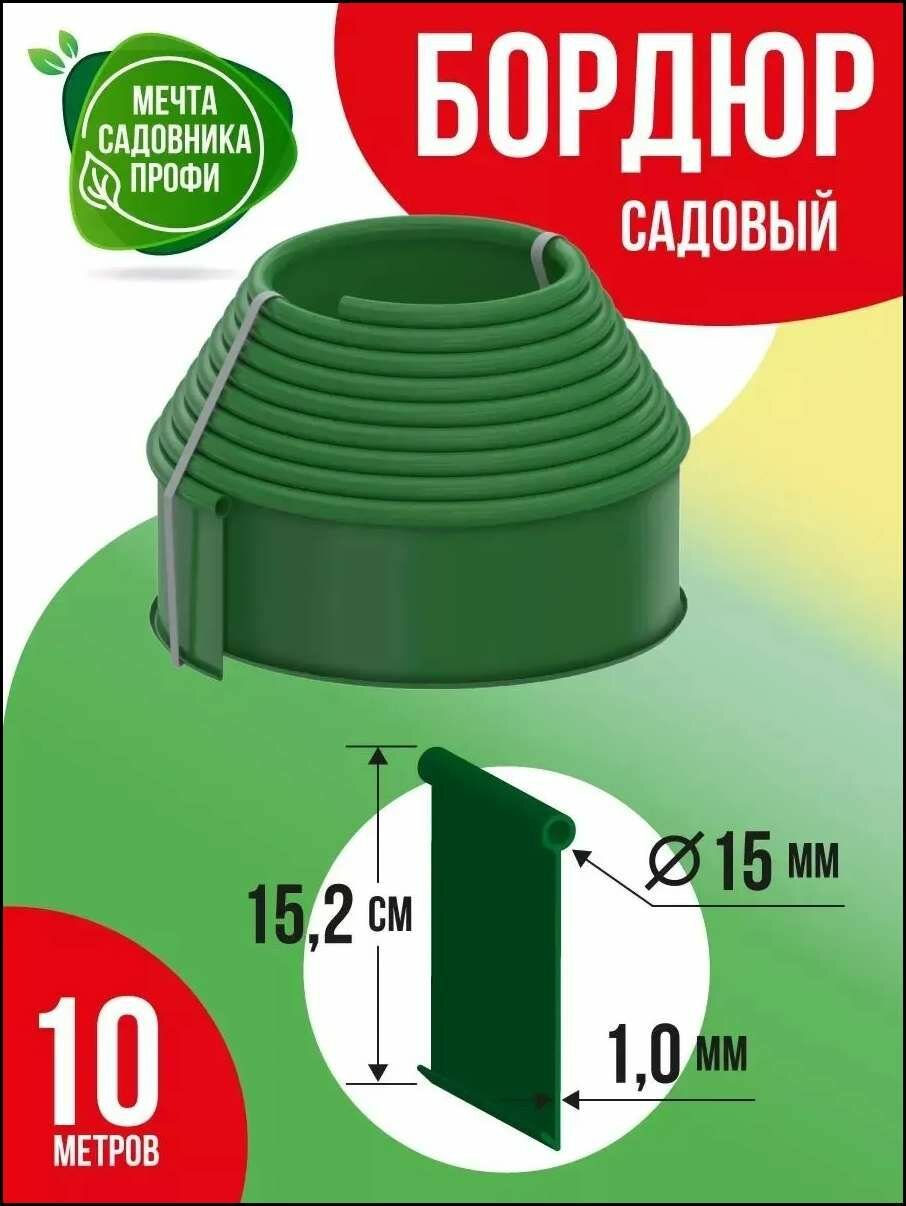 Пограничный сад, длиной 10 метров