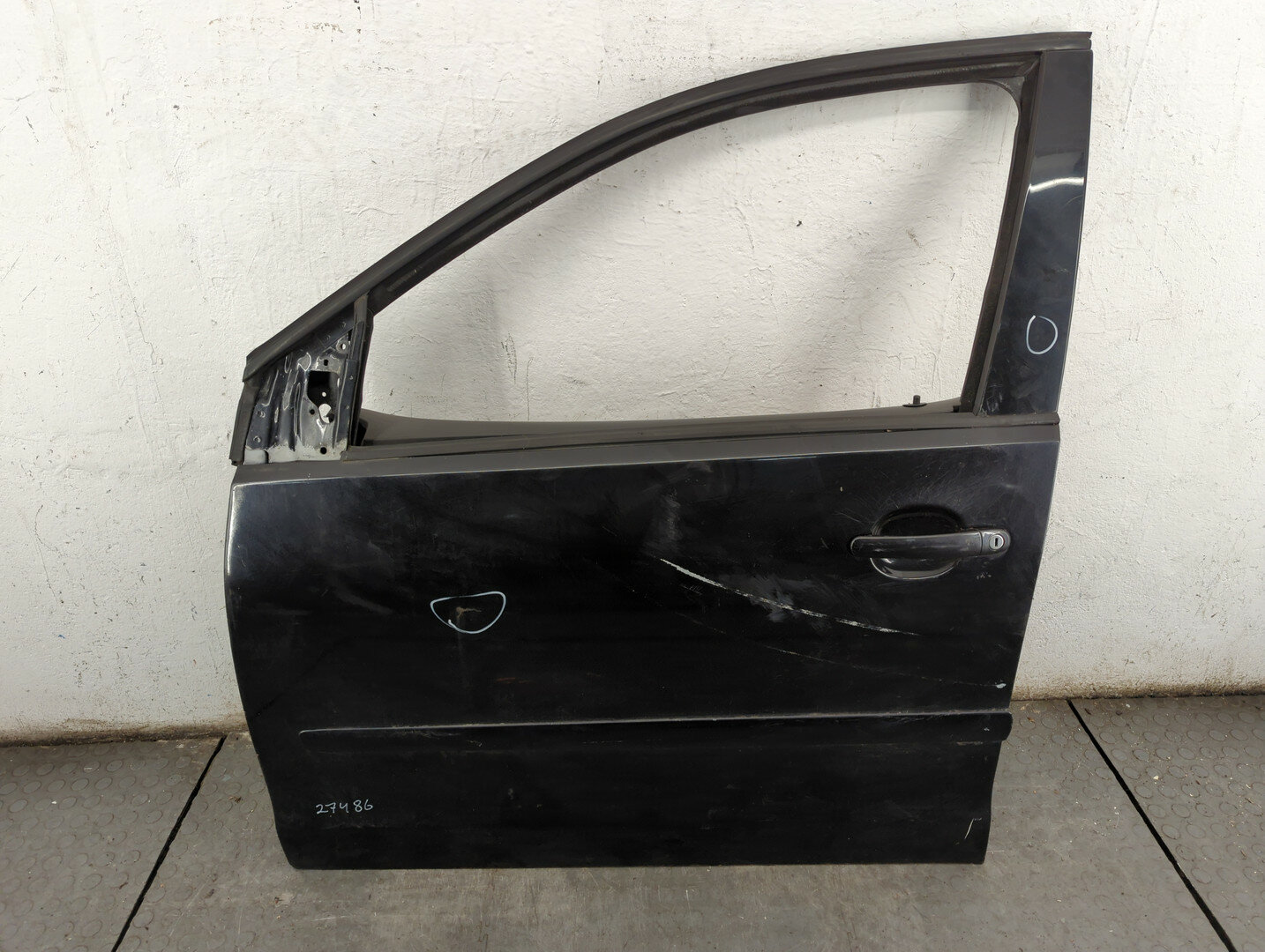 Дверь боковая (легковая) левая передняя Volkswagen Polo Б/У