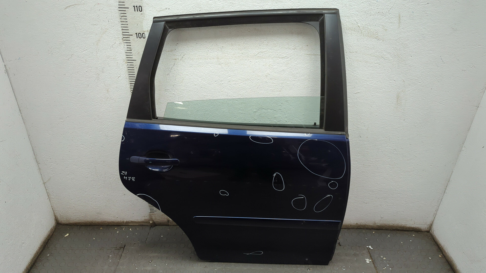 Дверь боковая (легковая) правая задняя Volkswagen Polo Б/У