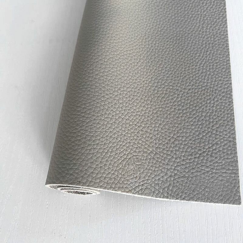 Верхний слой из натуральной кожи коровы, коричневая кожа с текстурой личи, обивка для дивана, прикроватная ткань, ручная работа, DIY