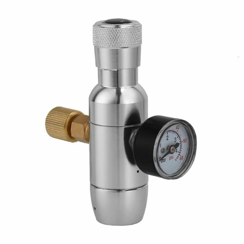 Регулируемый CO2 редуктор 0-60PSI для пивоварения, Стиль B