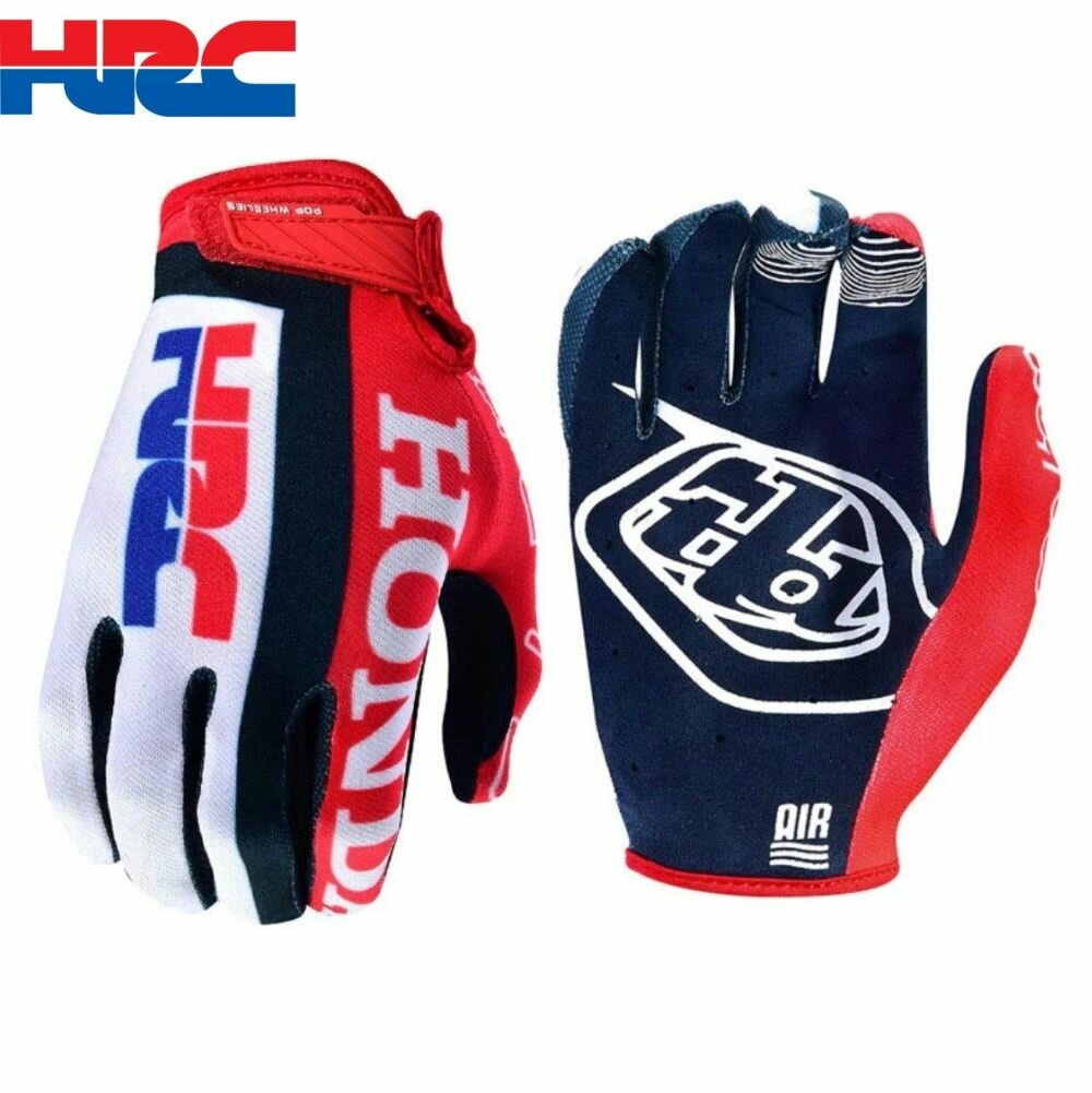 Hrc Перчатки для мотоцикла, дышащие летом honda gloves moto mtb dh xc mx