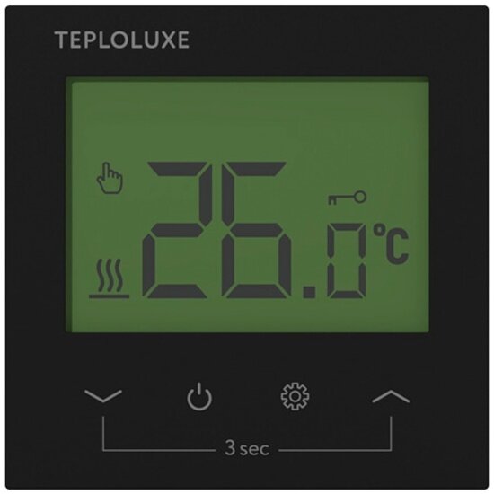 Терморегулятор Теплолюкс Pontus черный