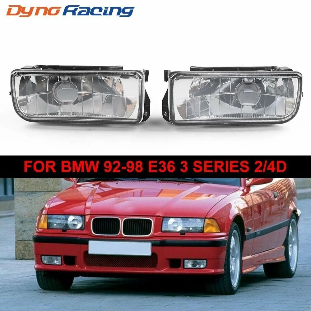 Dynoracing Фары автомобильные, Противотуманная фара, 1 шт, арт. BX101865