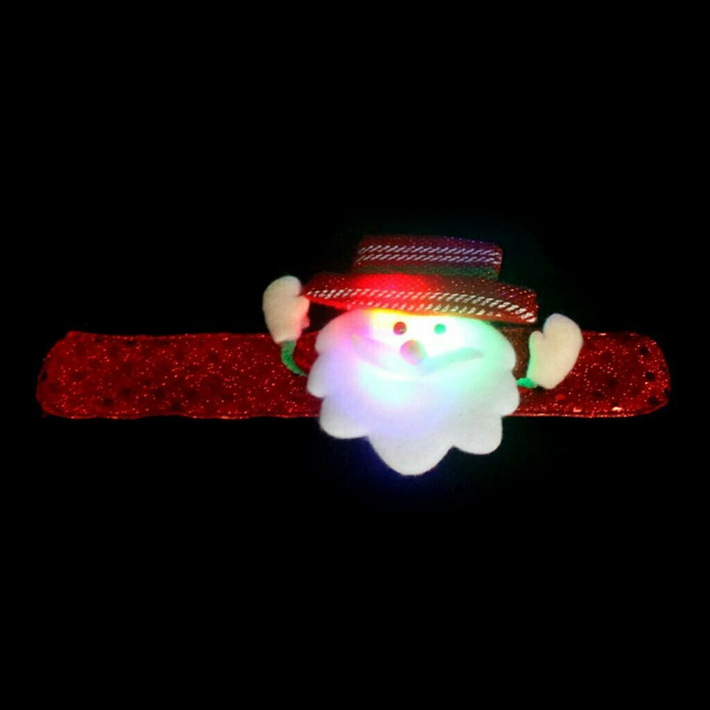 Светящийся браслет, детские игрушки на Рождество, аксессуары для девочек, забавные подарки, интерактивный Хэллоуин