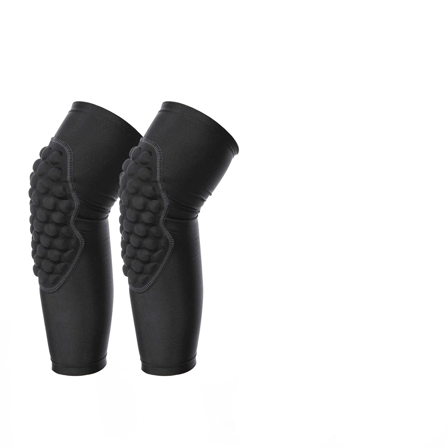 Детские коленные накладки и подушечные рукавчики для рук, защита коленок Impact Kids, мягкие дышащие с повышенной поддержкой, черные легкие для баскетбола