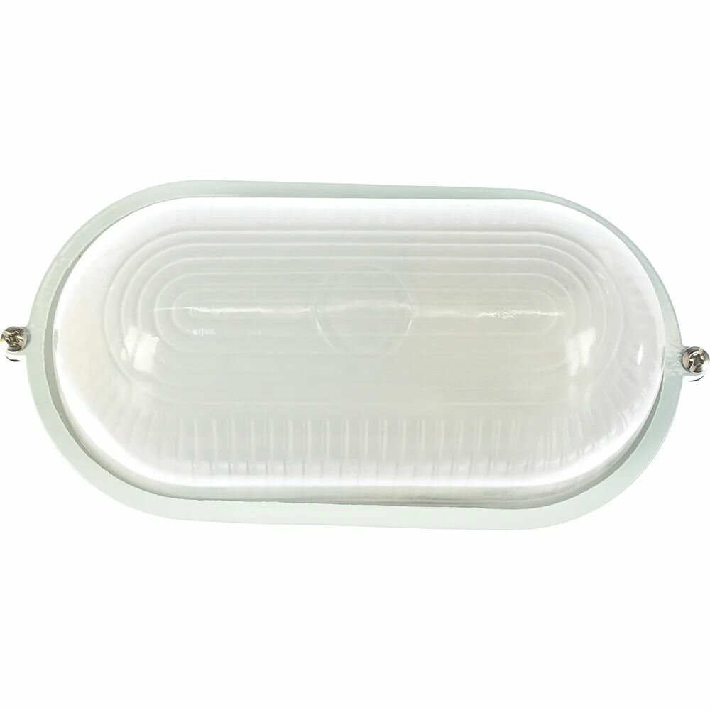 Влагозащищенный светильник Navigator 94 800 NBL-O1-60-E27/WH НПБ 1401 белый овал 60Вт IP54 94800