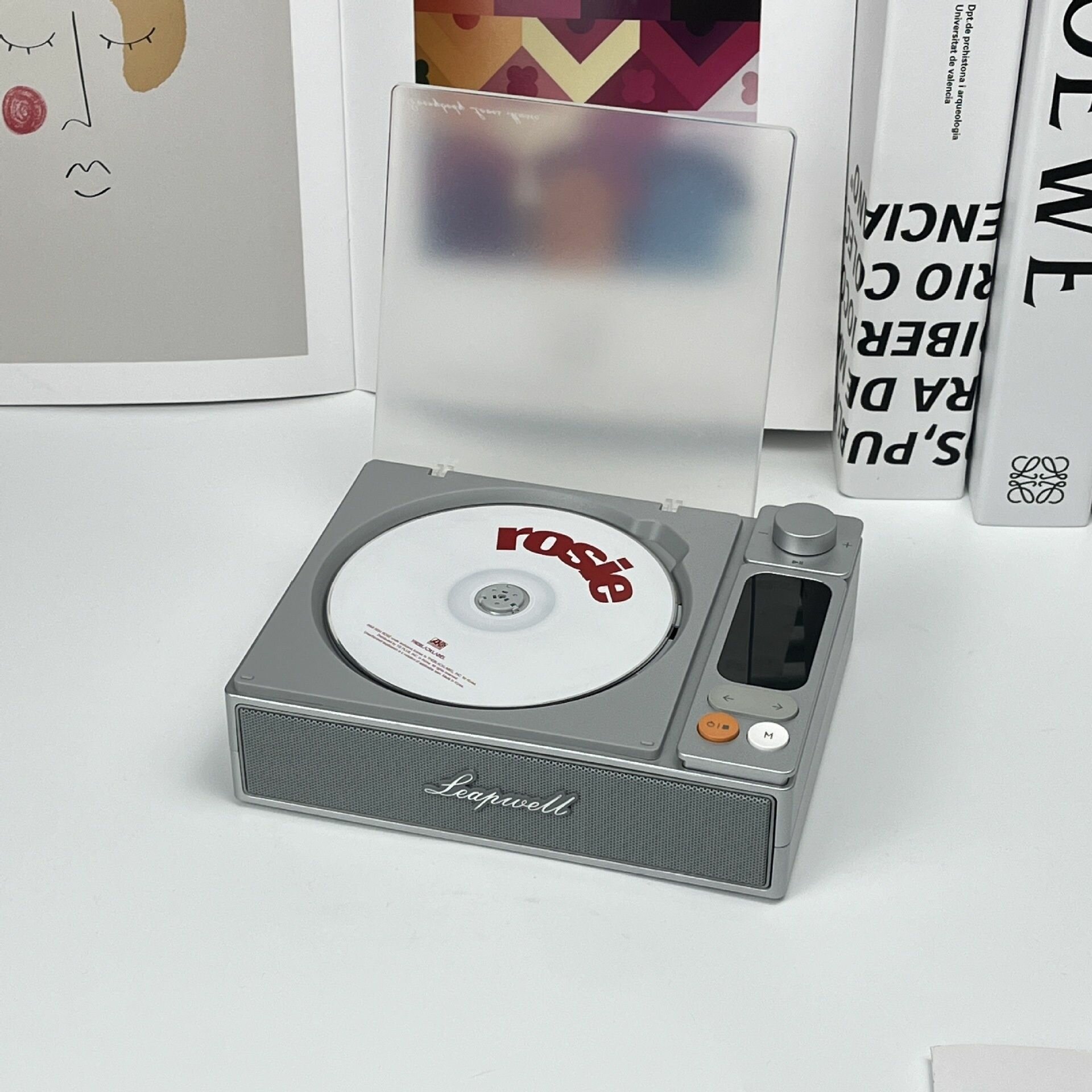 Портативный проигрыватель компакт-дисков, CD, USB, MP3, Bluetooth, SD-карта, AUX