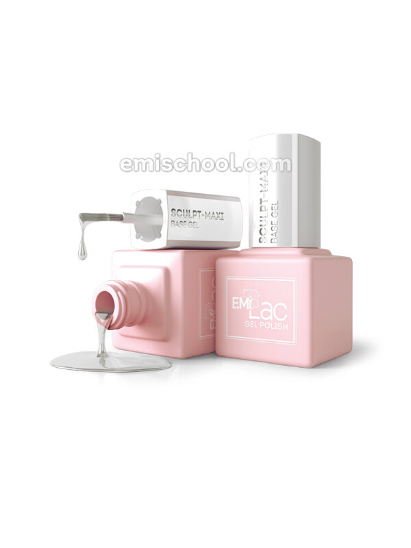 База для гель-лака, E.MiLac Sculpt-Maxi Base Gel, 9 мл.