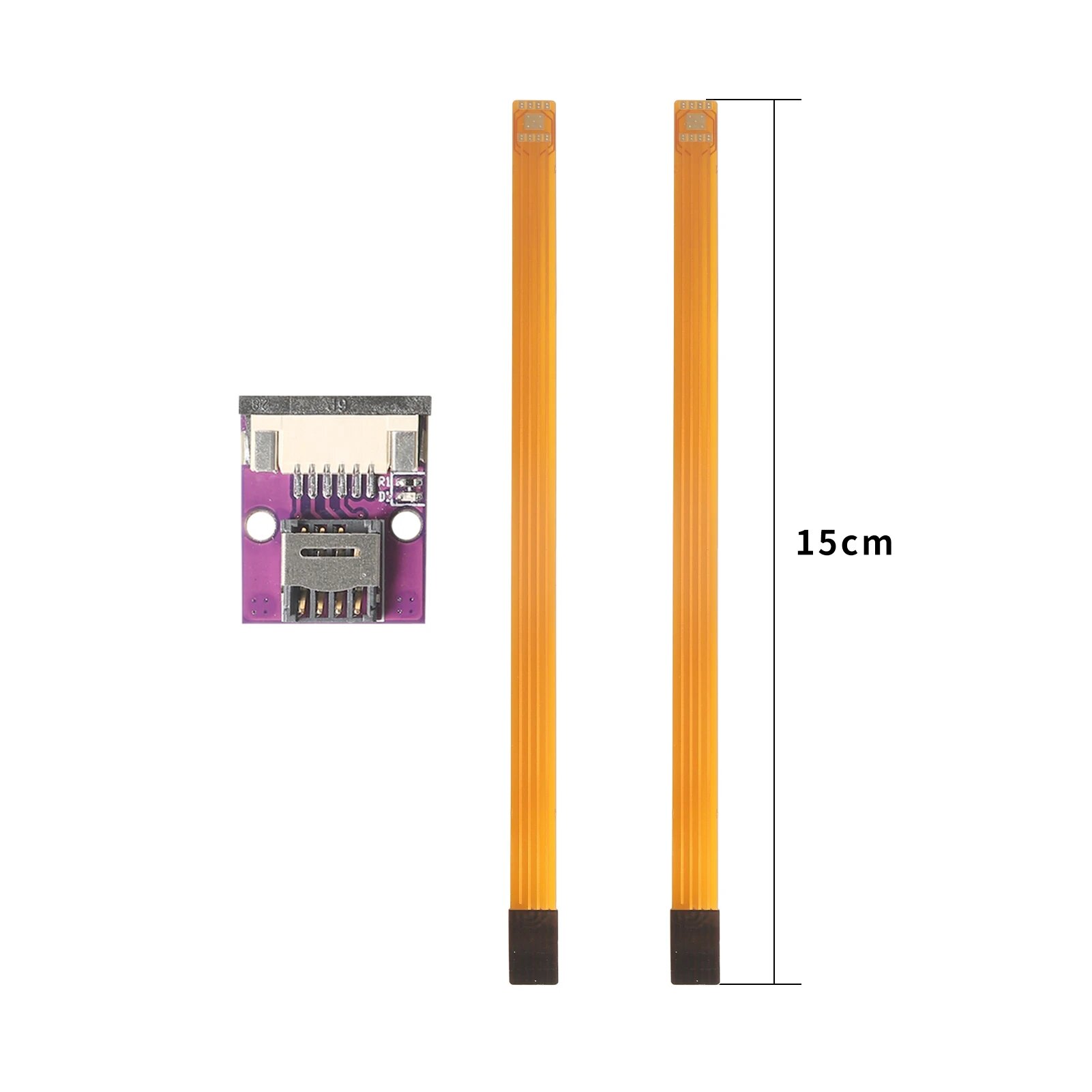 Переходная пластина кабеля ESIM к мини-карту Переходная пластина ESIM проверена в лаборатории, требуется пайка Для чипов 5*6 мм 1pcs