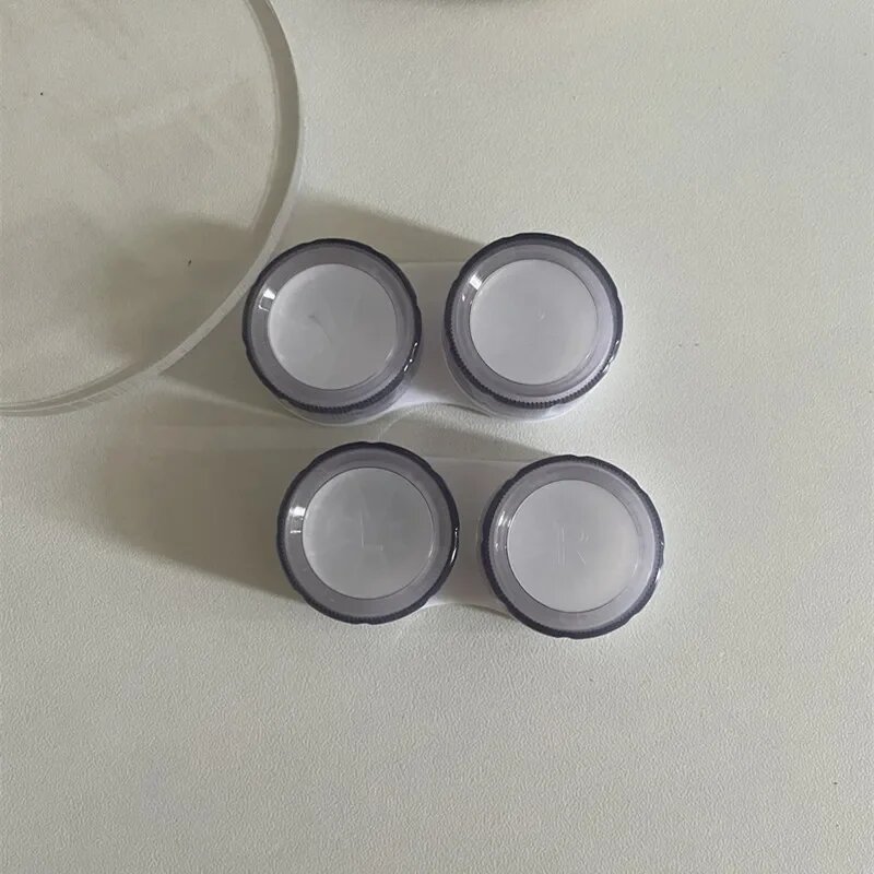 Фиолетовый чехол для контактных линз L+R, Color: purple