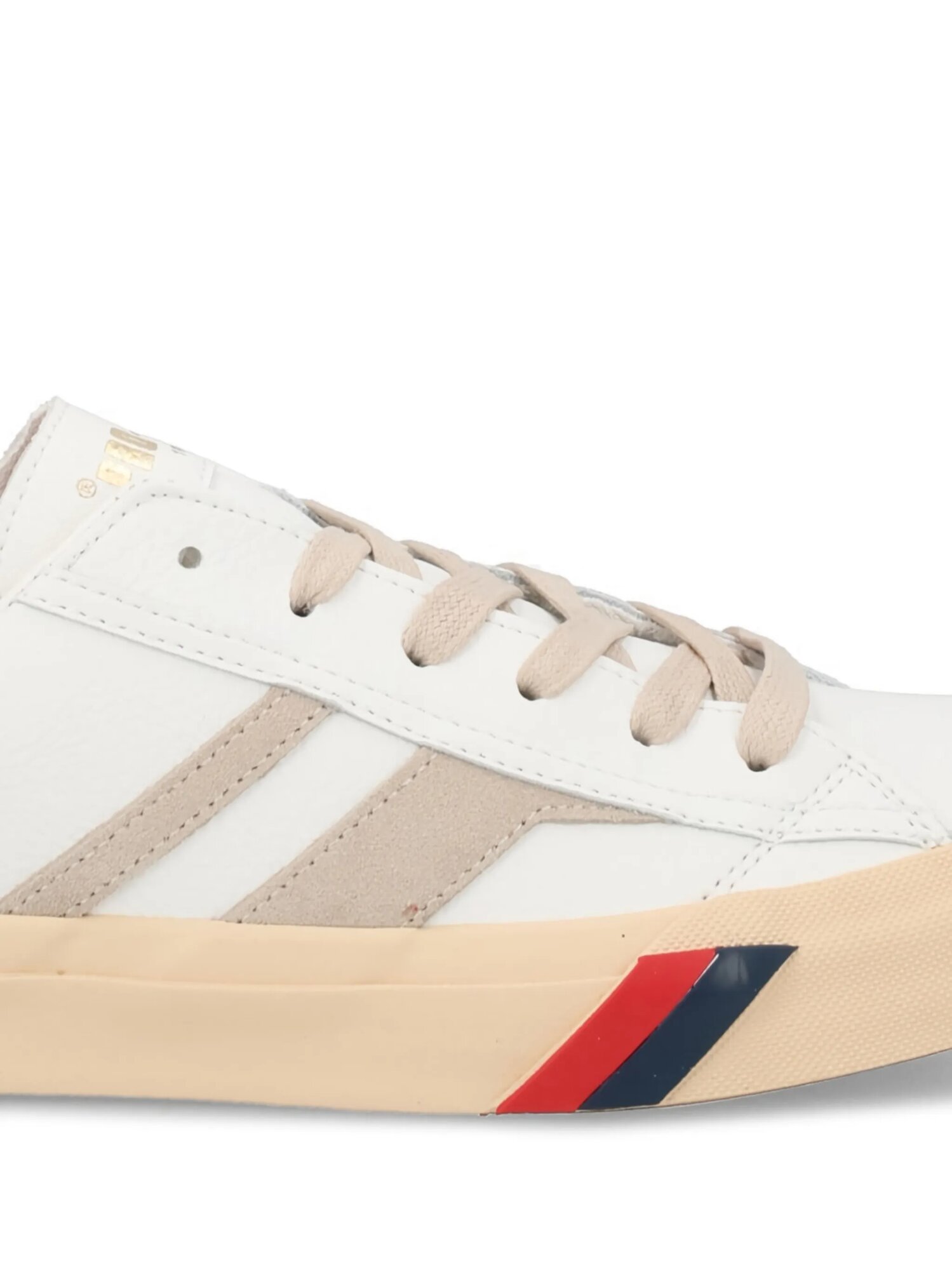 Кроссовки Pro-Keds Lace-up sneakers, размер 38, бежевый/белый — фото 1